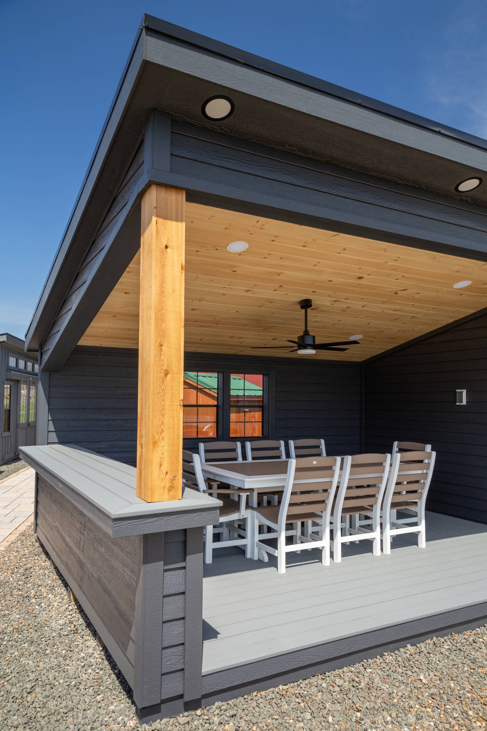 12×28 Modern Studio Pool House | The Barn Yard