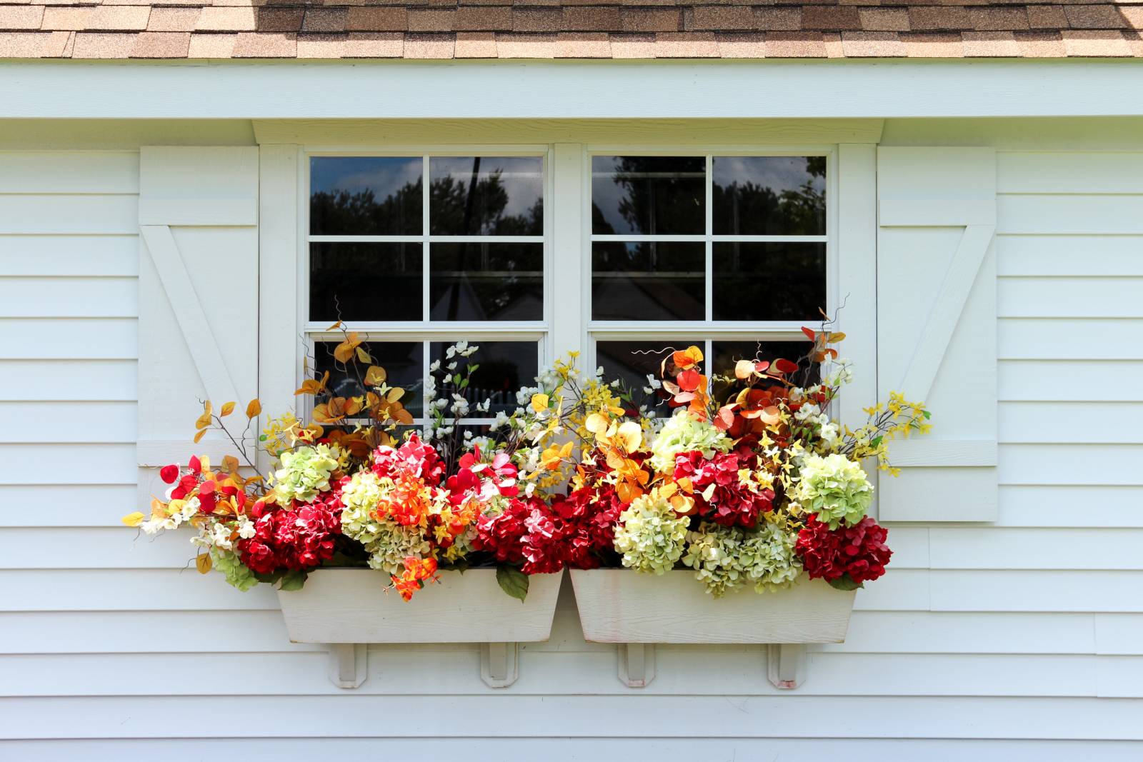 Victorian Cottage Window Boxes