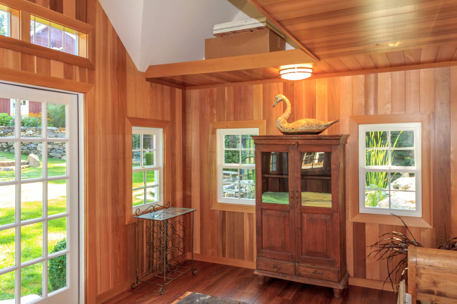 Inside the Cover Shot Pool House | The Barn Yard