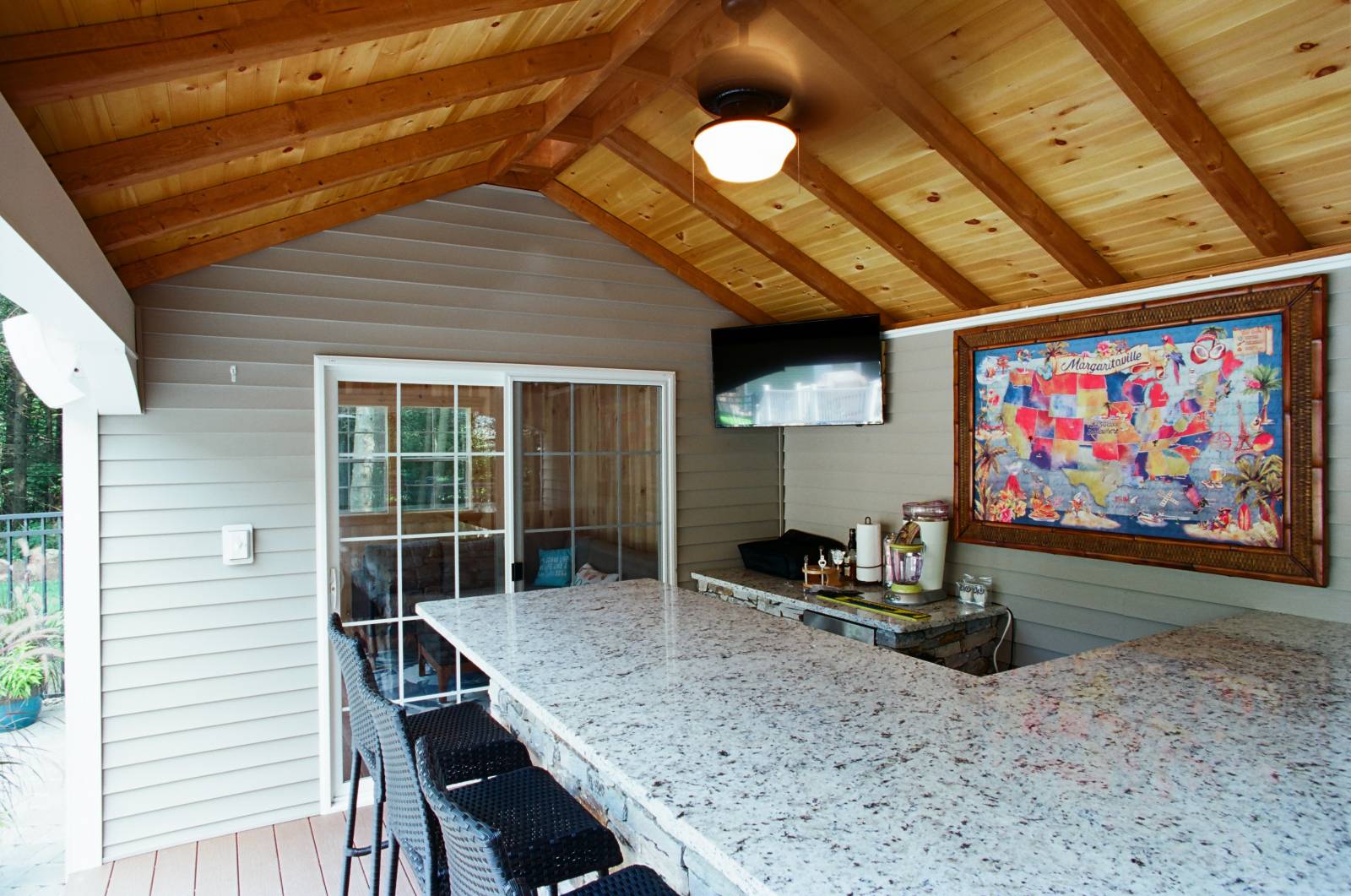 12' x 24' Governor's Pool House, Simsbury, CT | The Barn Yard