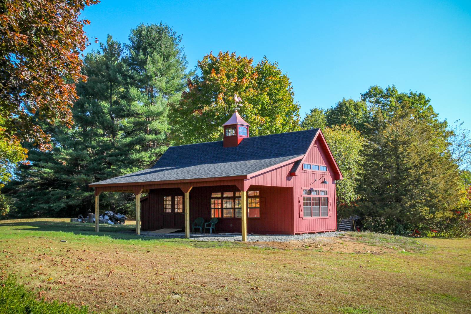 Lean-To Overhangs | The Barn Yard