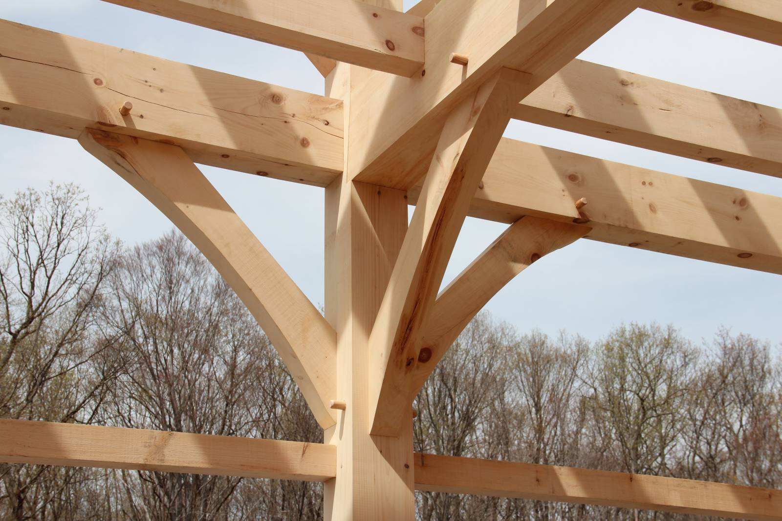 18' x 20' Post & Beam Barn Raising | The Barn Yard