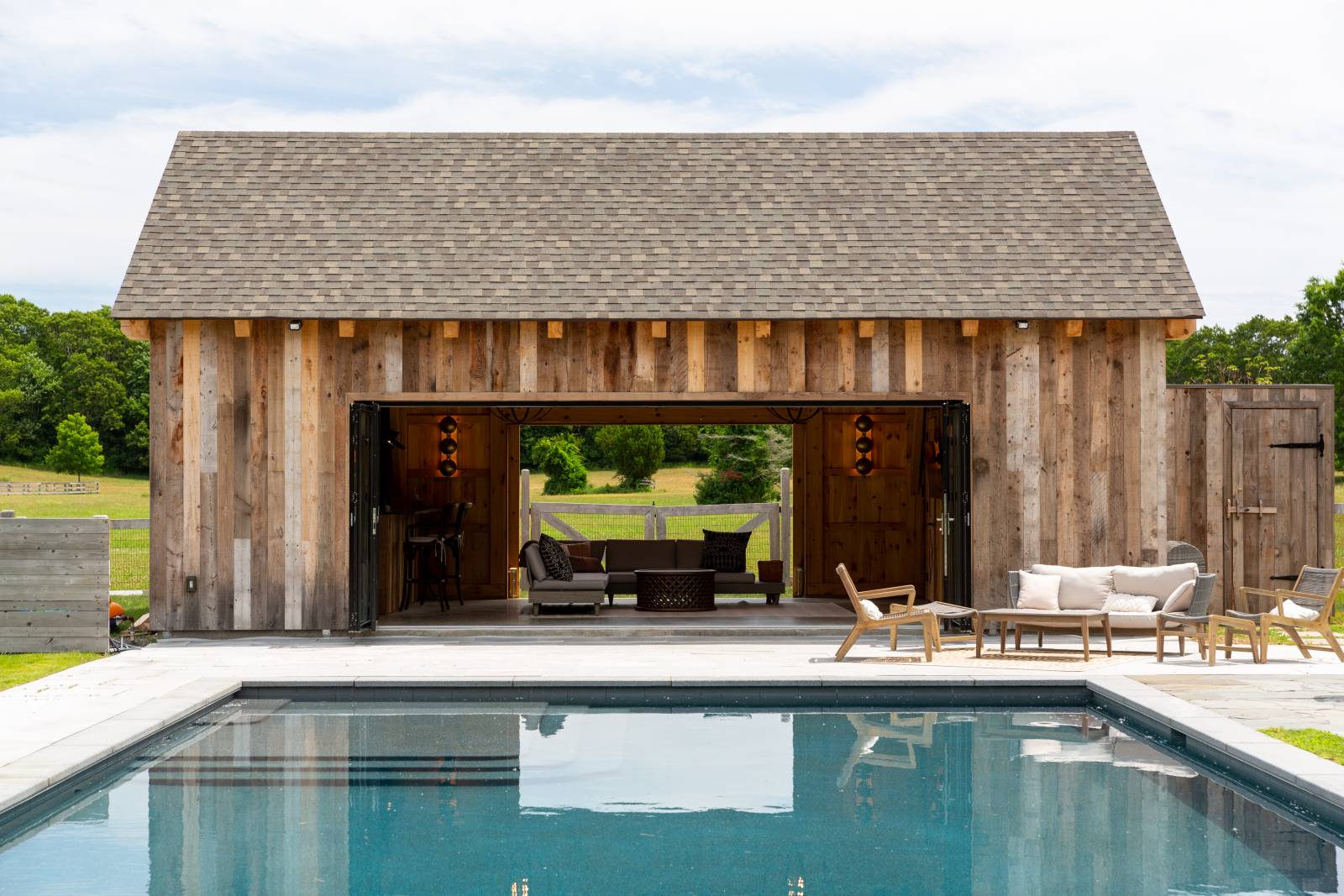 Timber Frame Pool House | The Barn Yard