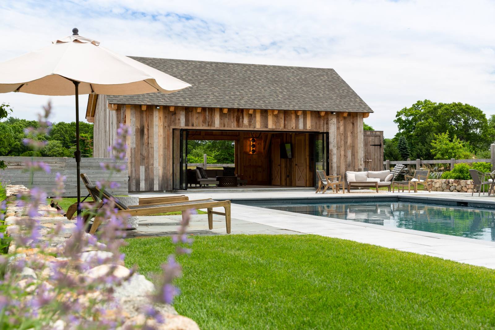 Timber Frame Pool House | The Barn Yard