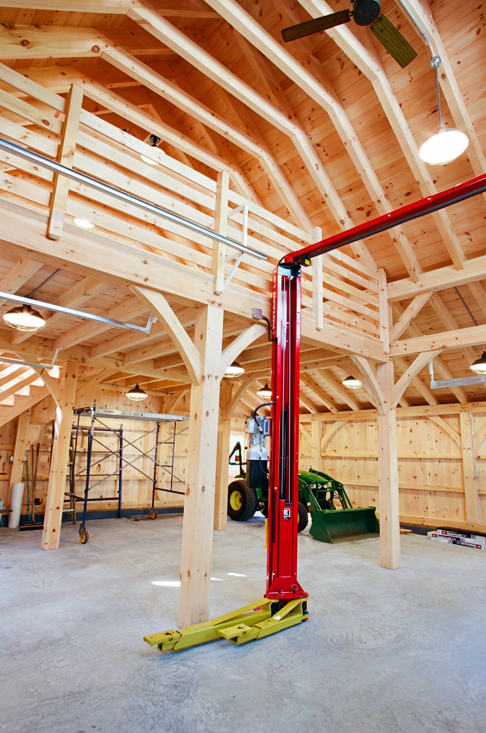 Pole Barn Lean To Ceiling 30x40x14 Pole Building In Cartersville, VA