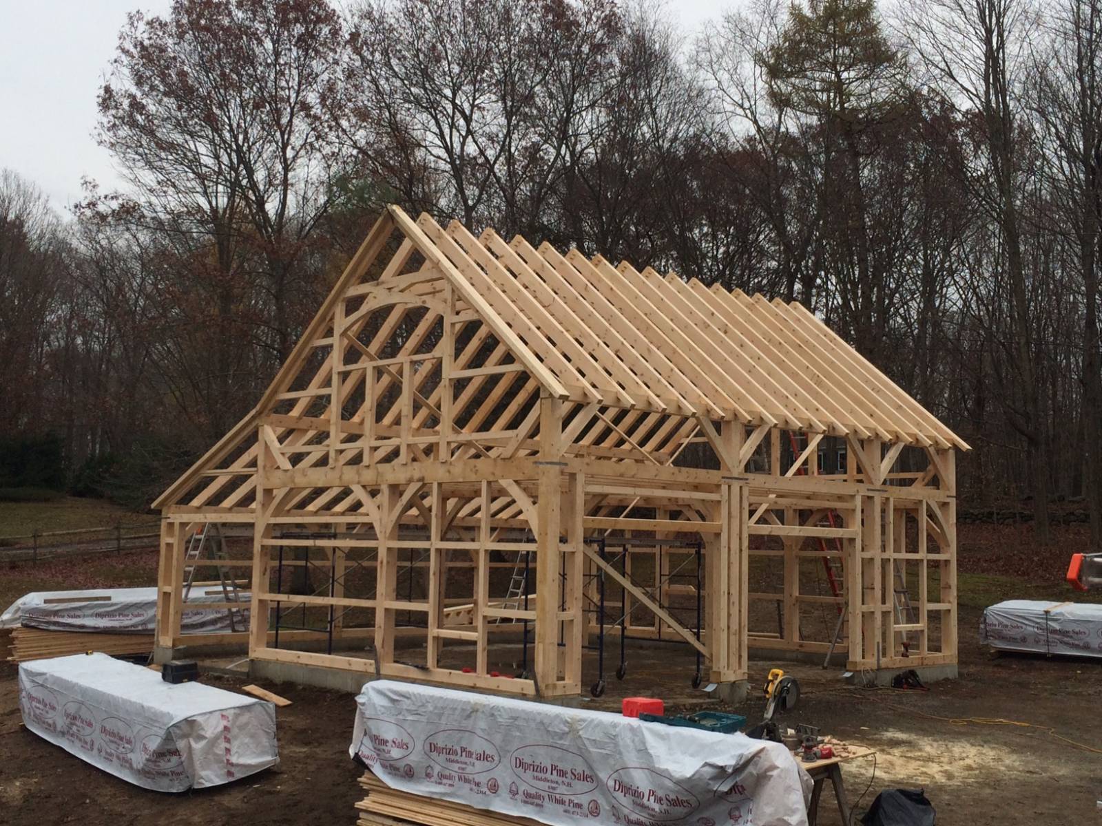 Building a Post and Beam Barn | The Barn Yard