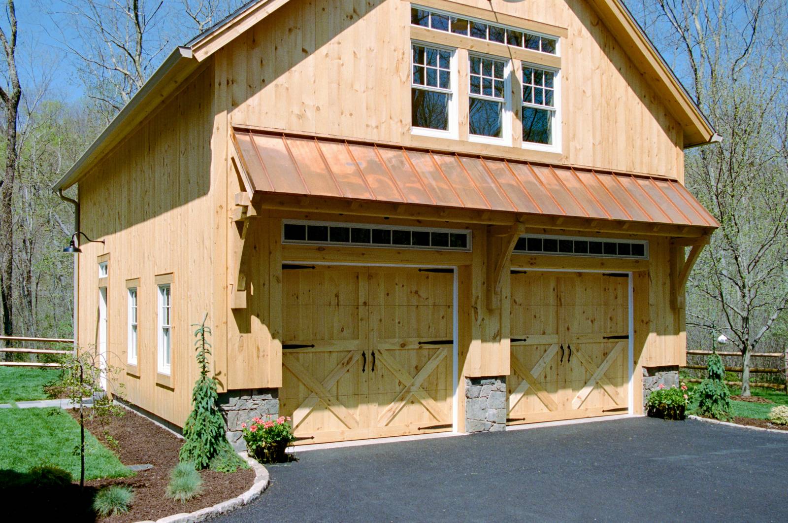 Barn Garage with Golf Simulator Upstairs | The Barn Yard