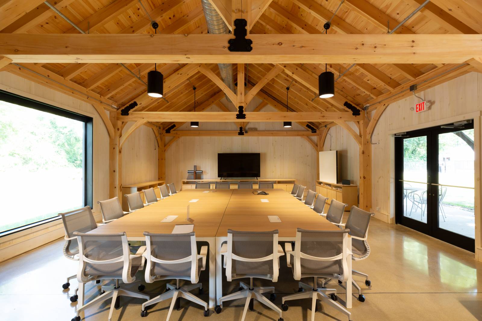 Timber Frame Conference Building | The Barn Yard