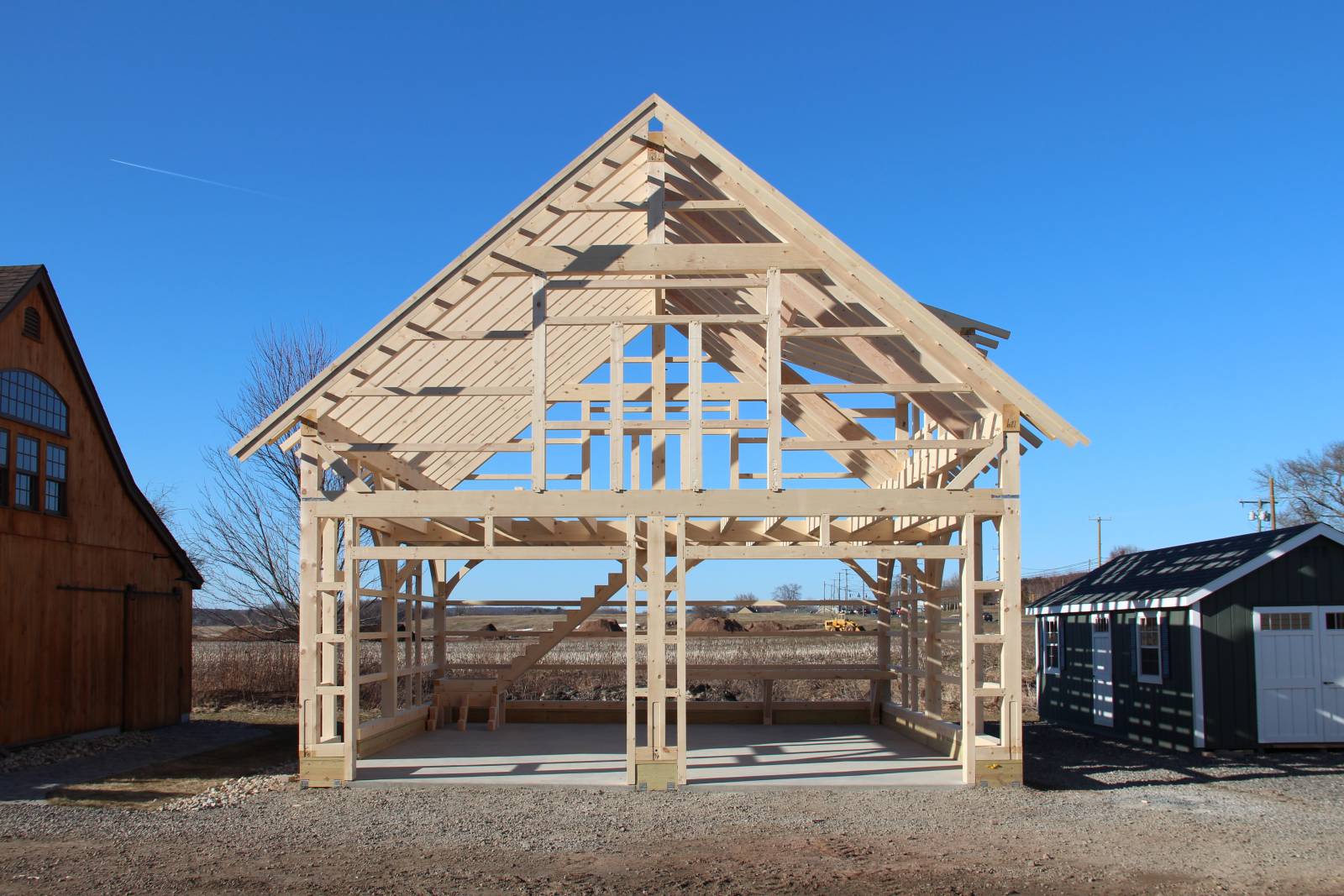 Pole Barn Dormer Framing