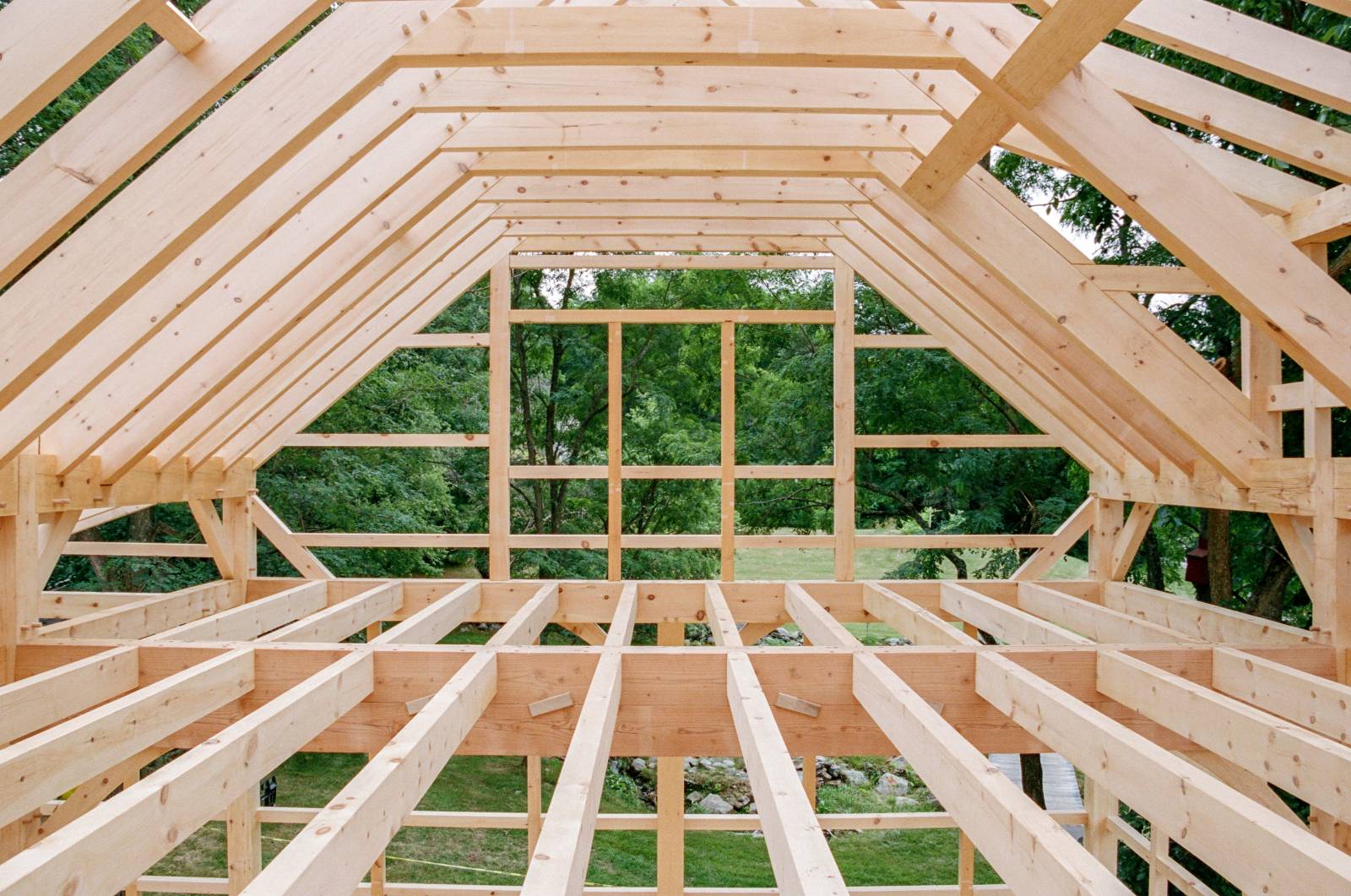 timber frame floor construction