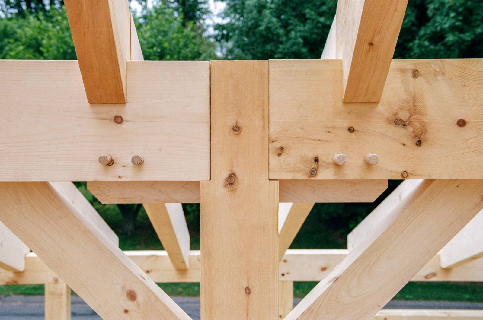 Timber Frame Spotlight: CNC Barn Addition | The Barn Yard