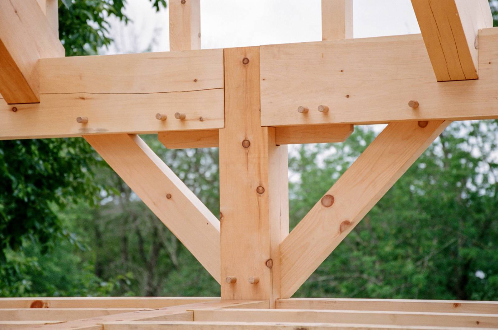 Timber Frame Spotlight: CNC Barn Addition | The Barn Yard