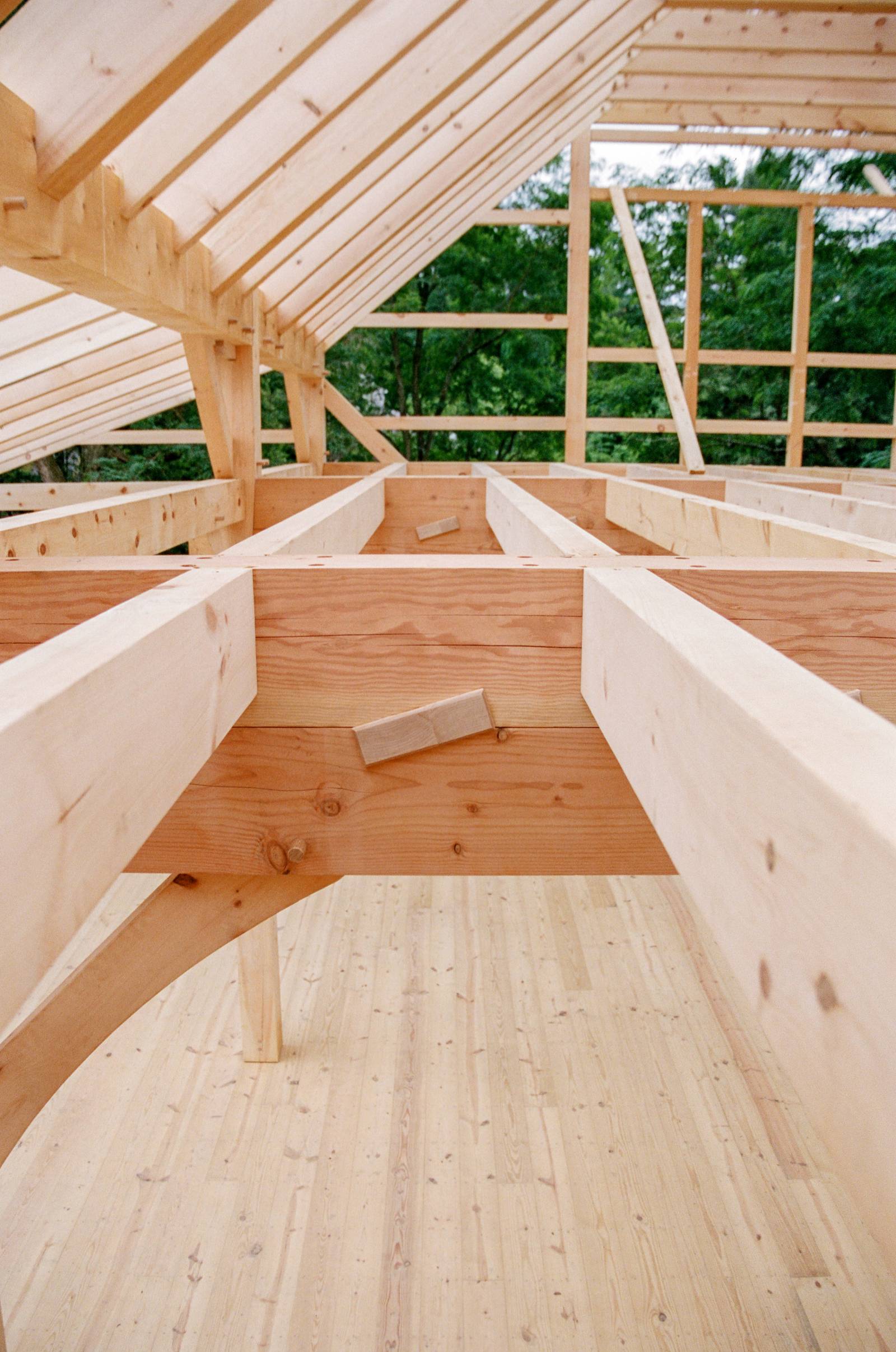 Timber Frame Spotlight: CNC Barn Addition | The Barn Yard