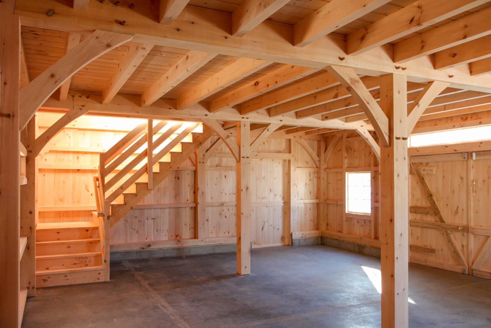 Post & Beam Barn Complete: Ellington CT | The Barn Yard