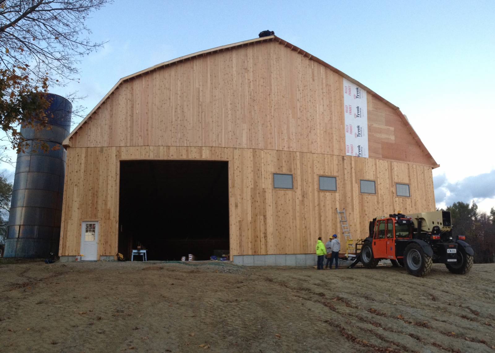 Progress on the 78' x 200' Barn | The Barn Yard