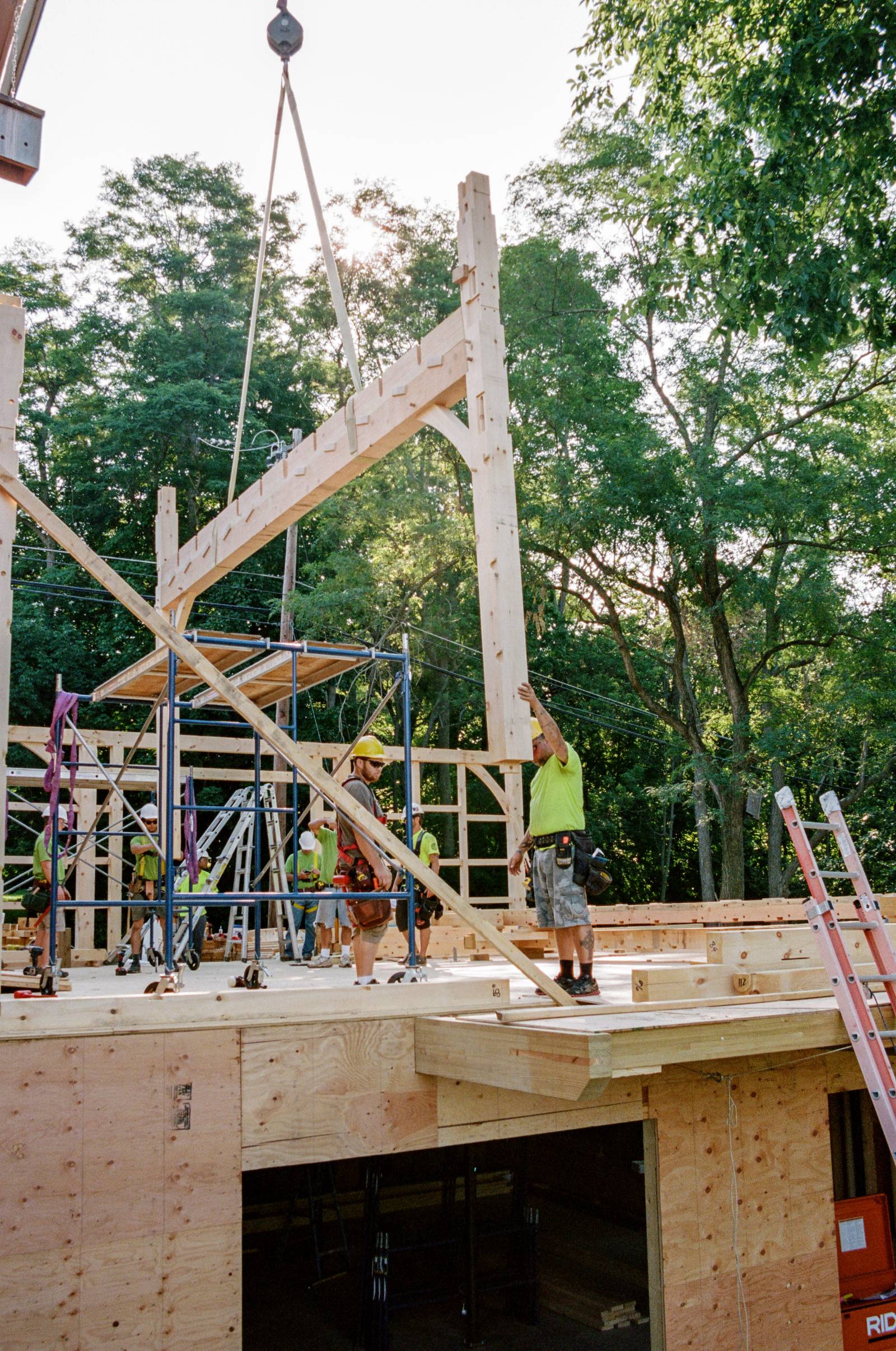 CNC Barn Raising Day in Photos | The Barn Yard