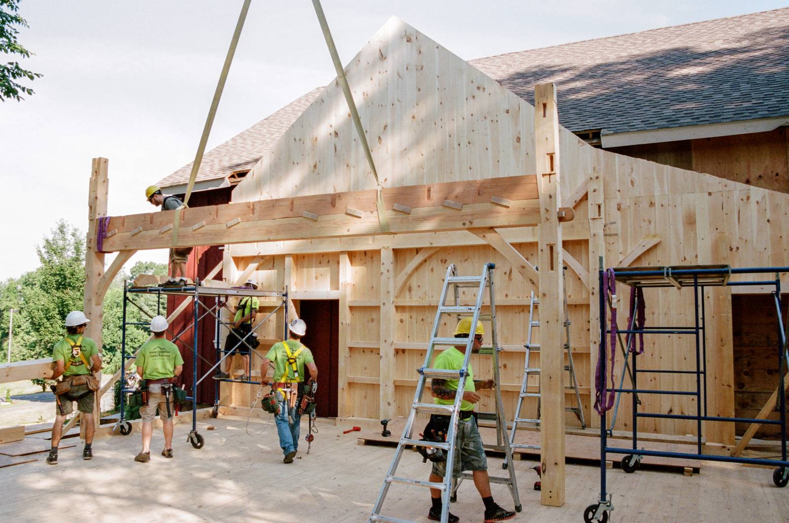 CNC Barn Raising Day in Photos | The Barn Yard