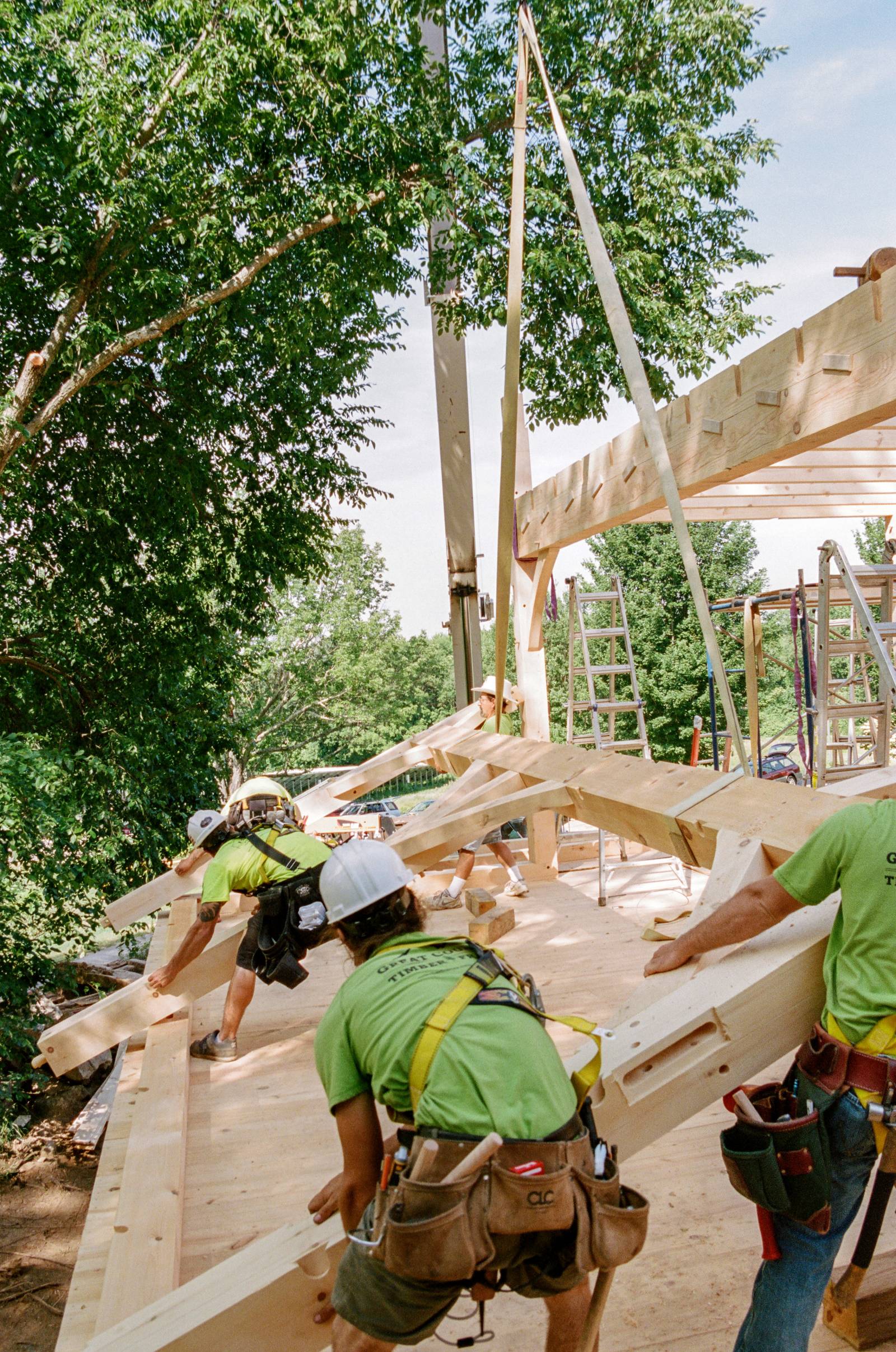 CNC Barn Raising Day in Photos | The Barn Yard