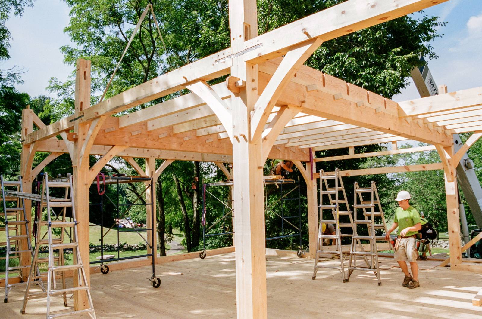 CNC Barn Raising Day in Photos | The Barn Yard