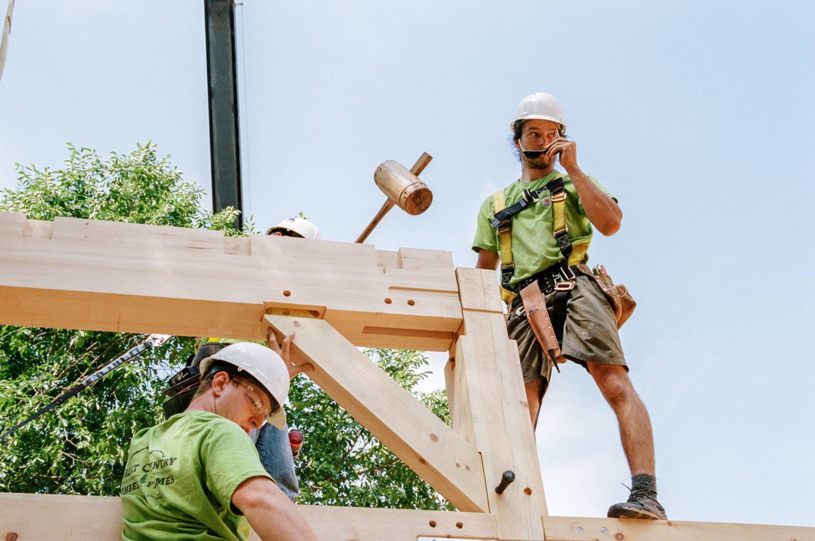 CNC Barn Raising Day in Photos | The Barn Yard