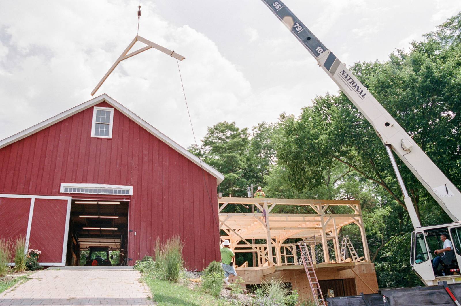 CNC Barn Raising Day in Photos | The Barn Yard