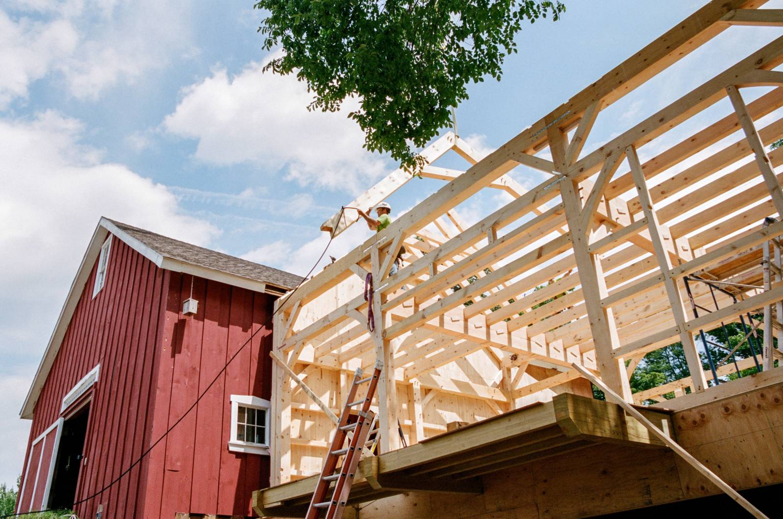 CNC Barn Raising Day in Photos | The Barn Yard