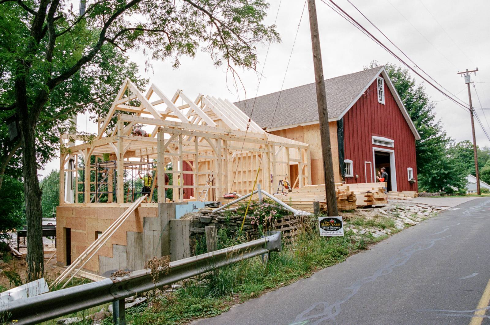 CNC Barn Raising Day in Photos | The Barn Yard