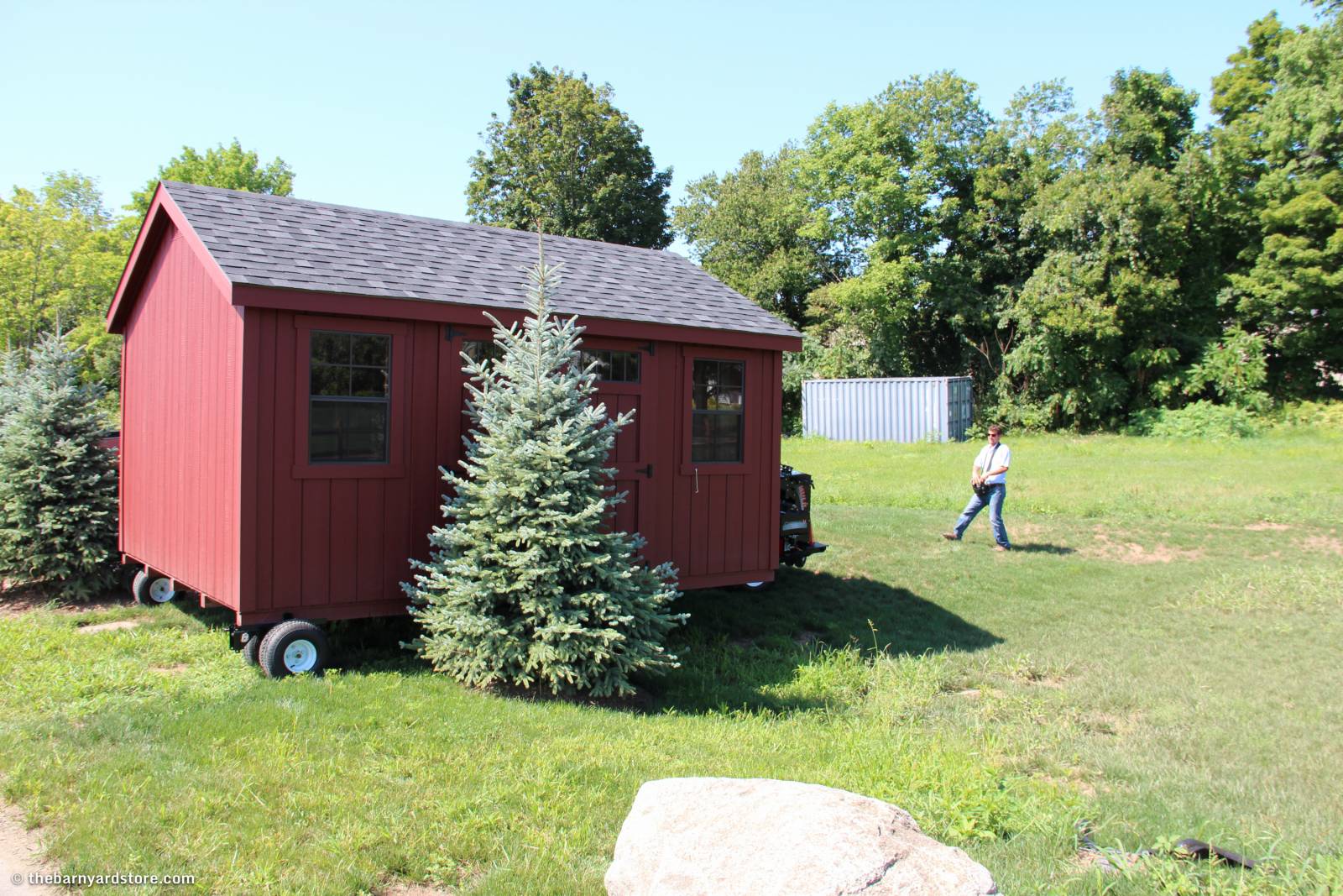 The Barn Yard’s New Premier Shed Delivery Service | The Barn Yard