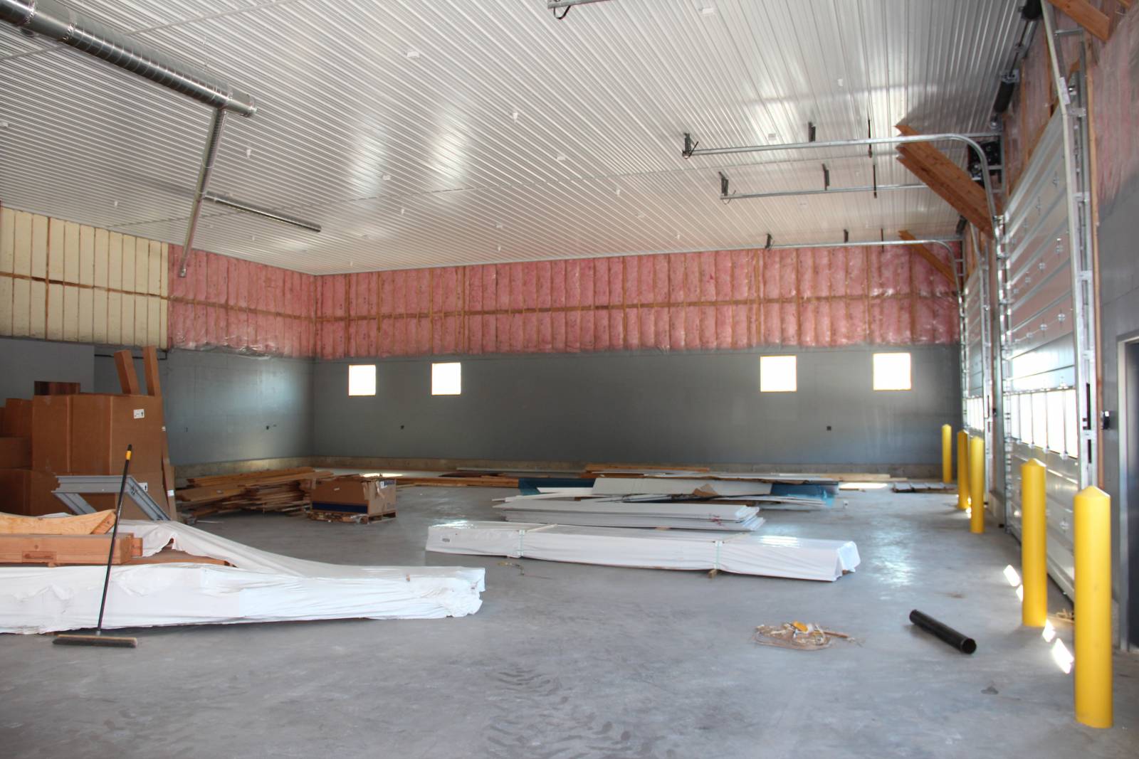 Great Progress at New Manufacturing & Design Facility | The Barn Yard