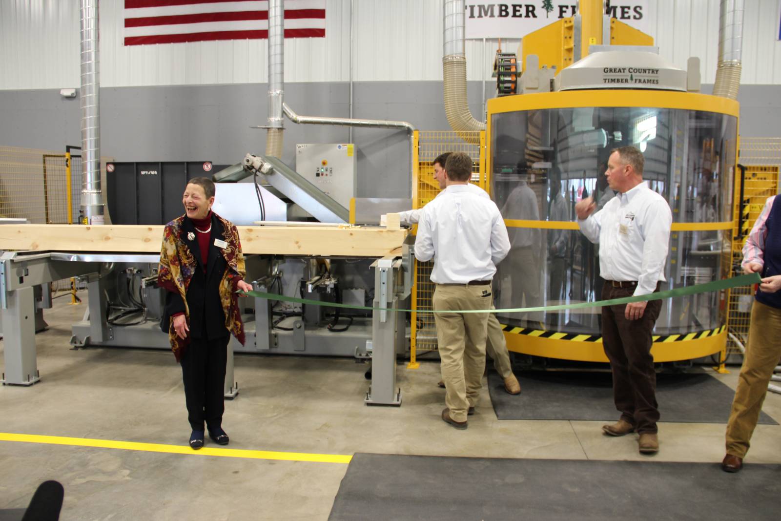 Ribbon Cutting at Great Country Timber Frames | The Barn Yard