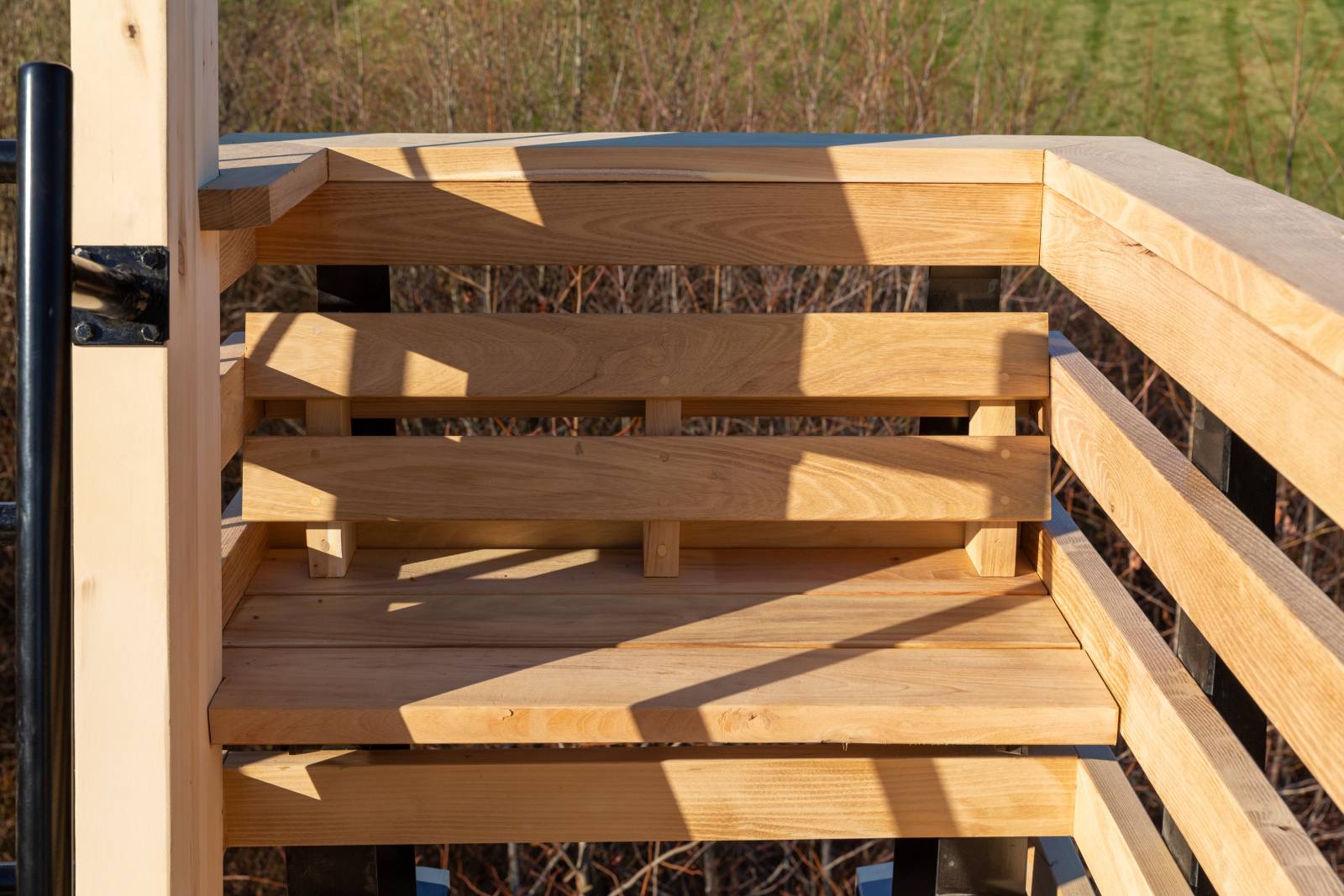 Timber Frame Observation Tower Photos | The Barn Yard