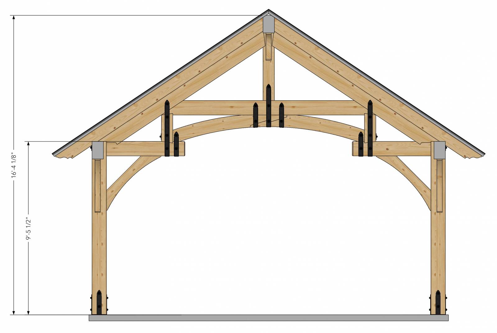 14' x 20' Alpine Pavilion | The Barn Yard
