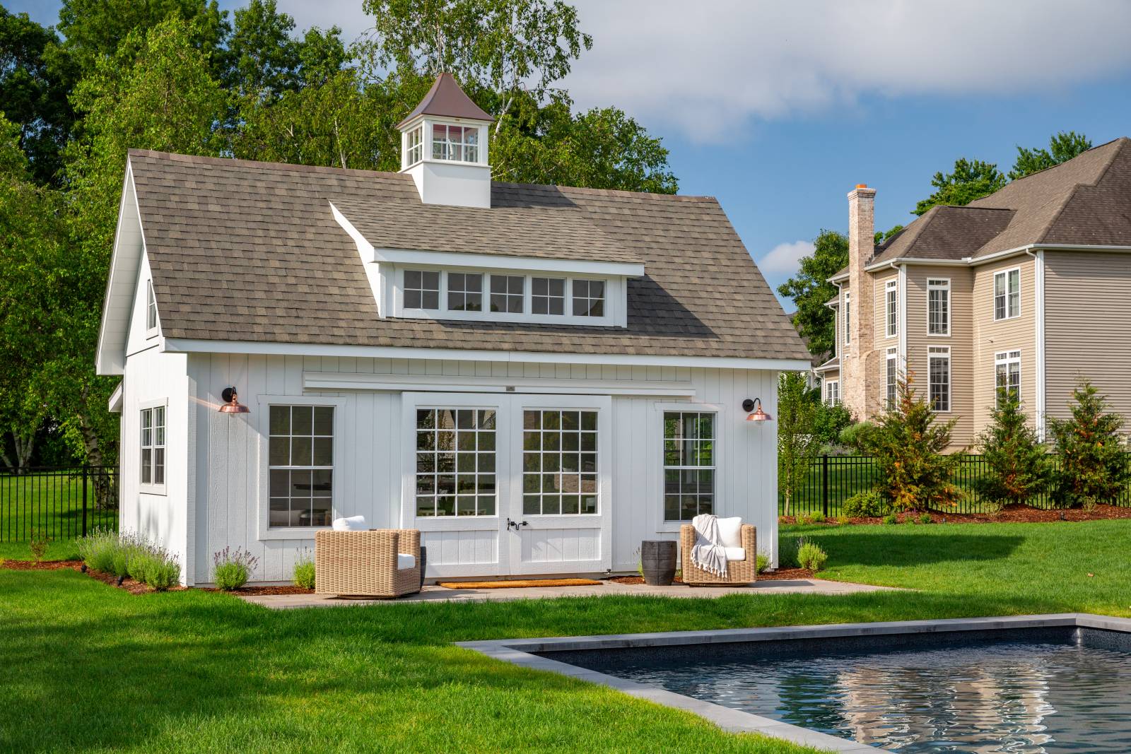 Modern Grand Victorian Cape Poolhouse | The Barn Yard