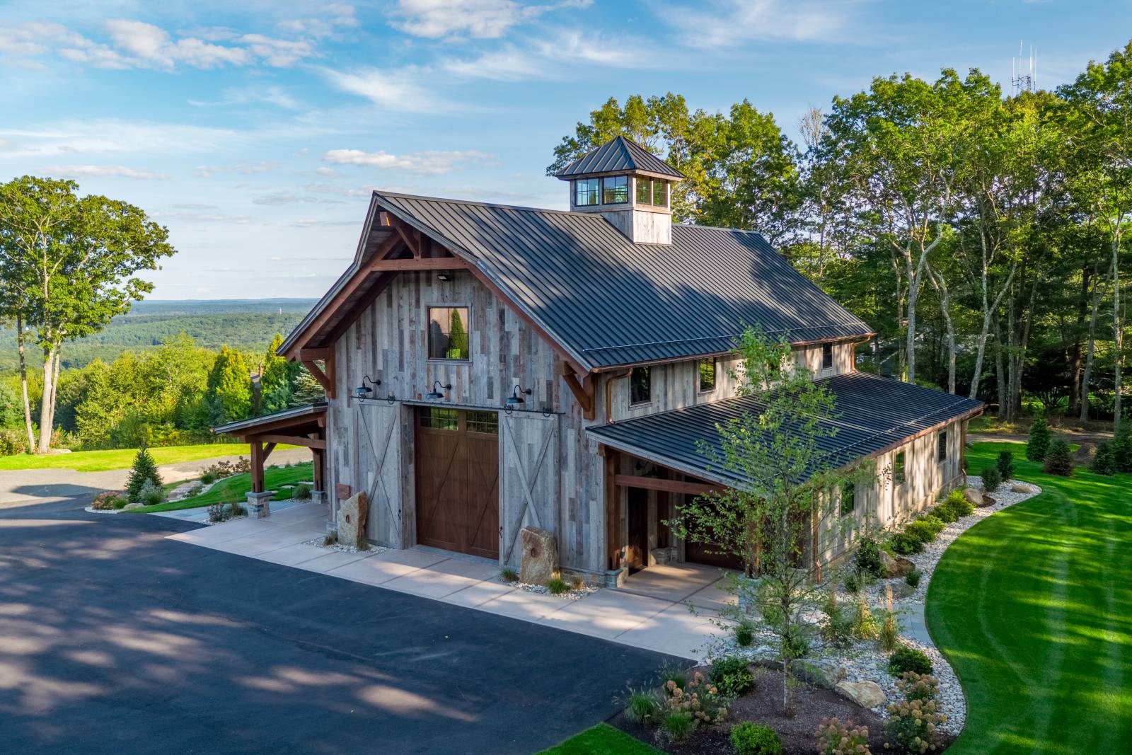 The Bald Hill Barn: A Western Inspired Timber Frame Party Barn | The ...