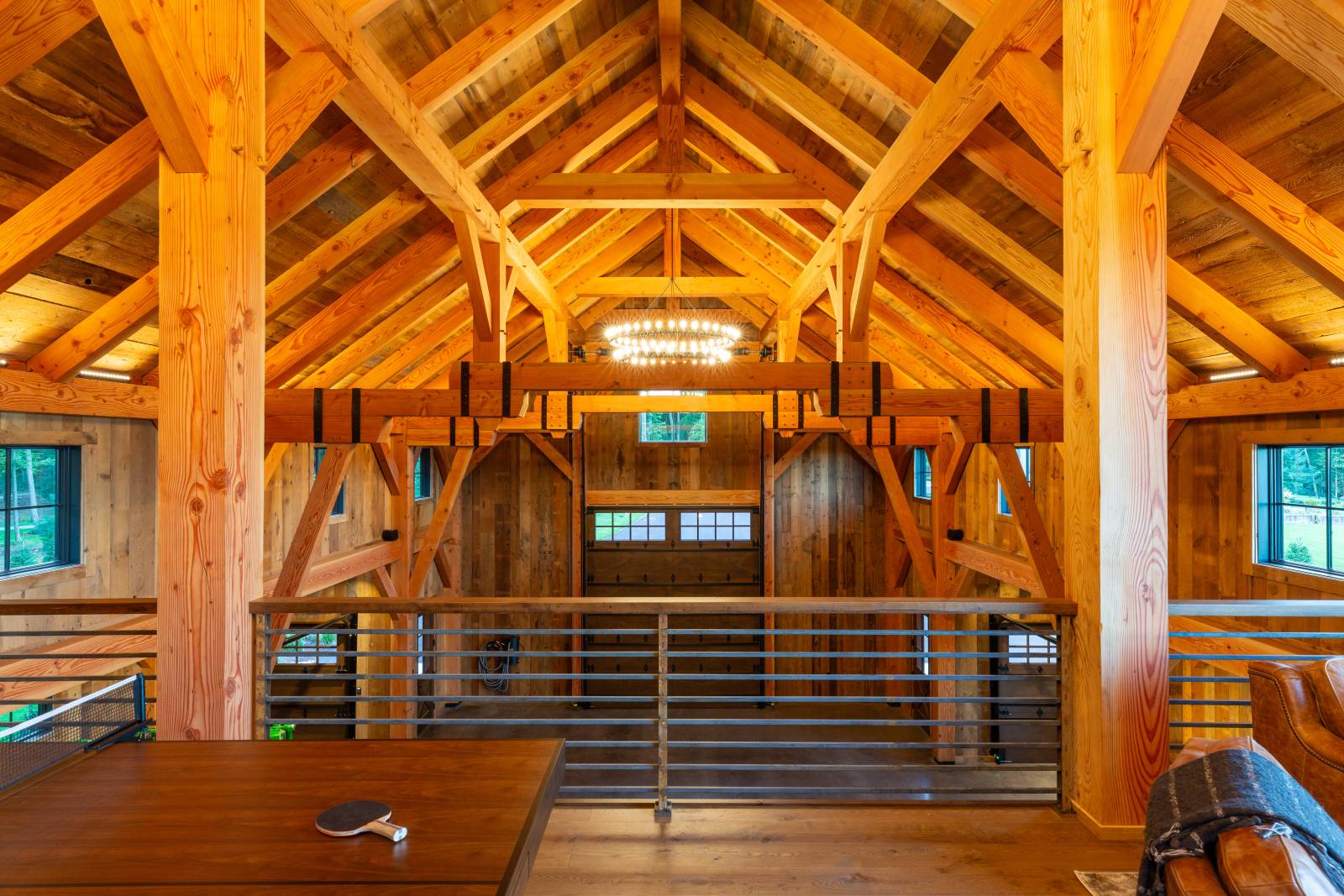 The Bald Hill Barn: A Western Inspired Timber Frame Party Barn | The ...