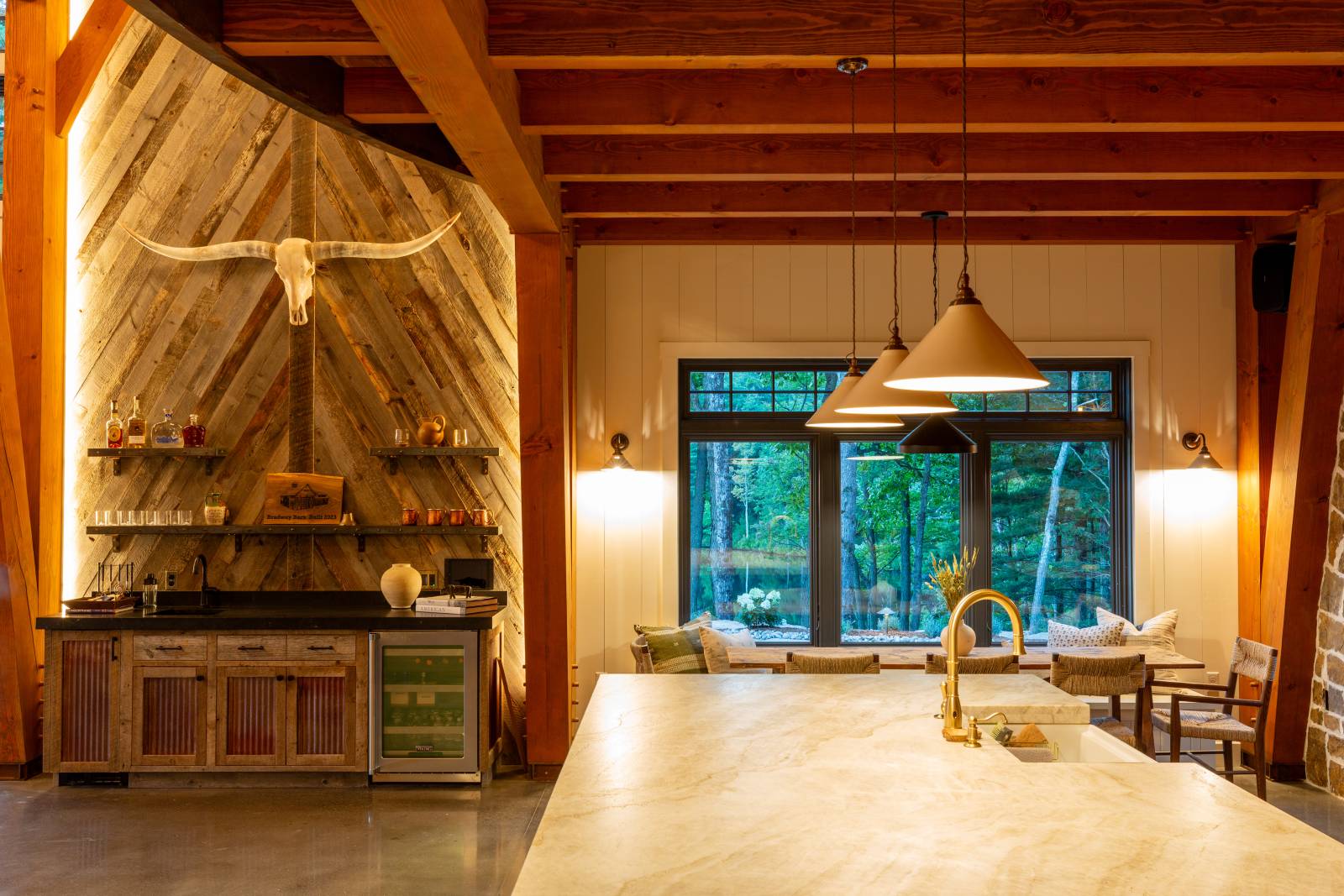 The Bradway Barn: A Modern Timber Frame Party Barn | The Barn Yard