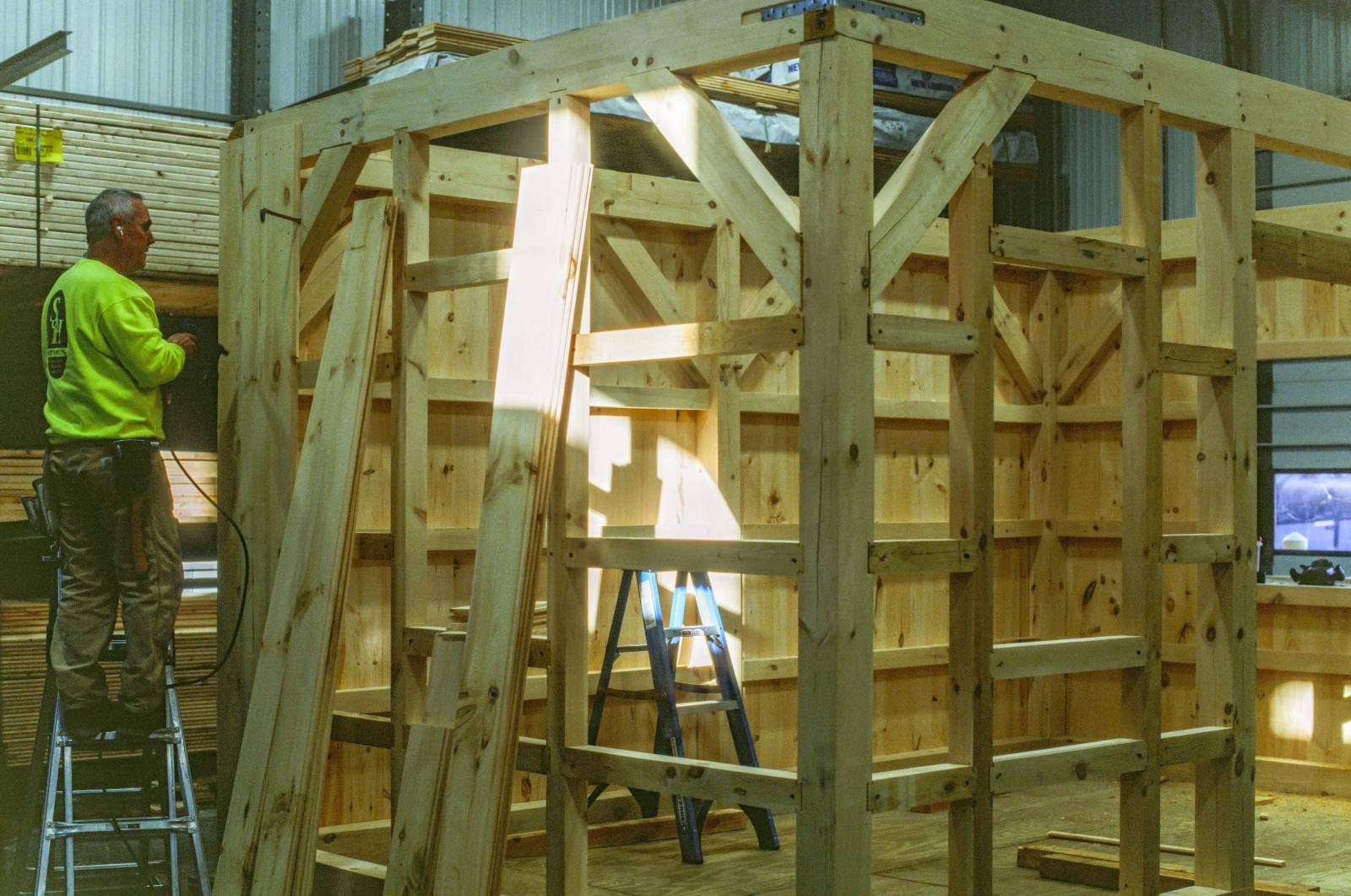 Hillside Trapper’s Cabin Tour | The Barn Yard