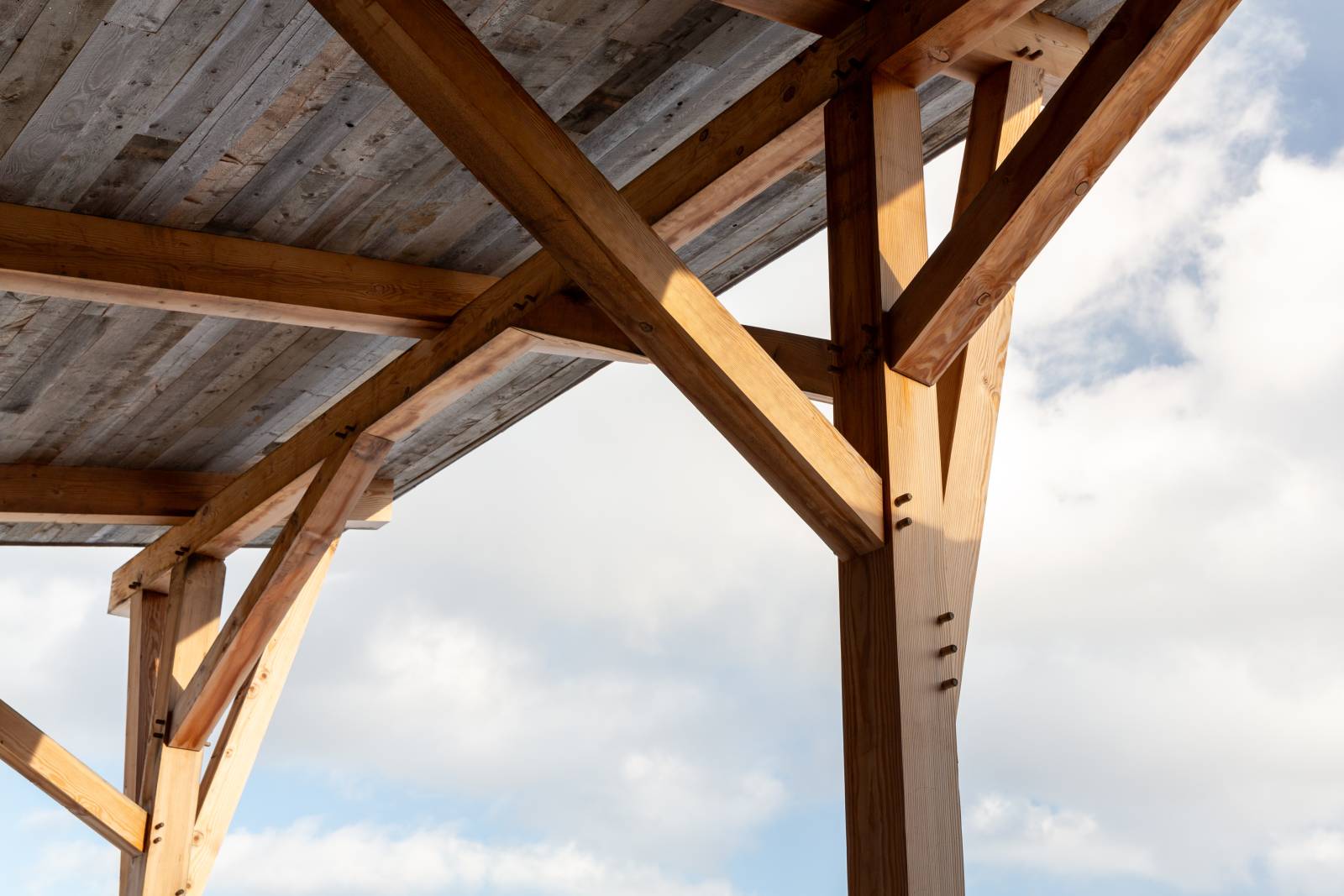 A Mountain Modern Custom Timber Frame Home | The Barn Yard