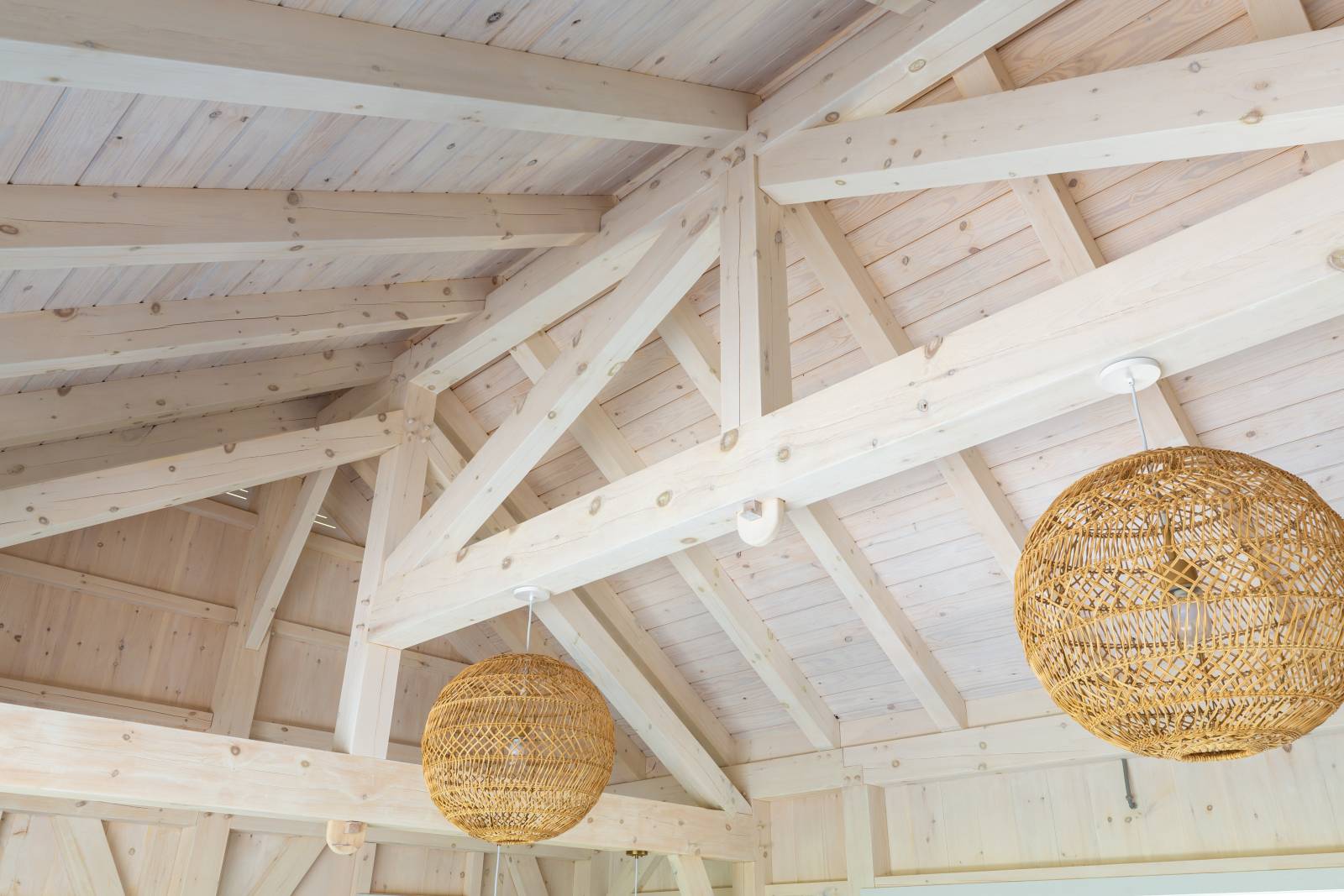 Upscale Timber Frame Pool House | The Barn Yard