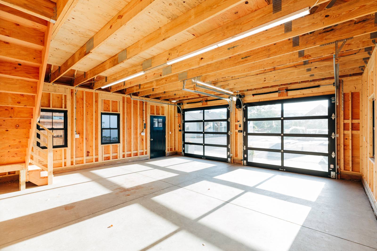 Rustic Garage With Loft Large Scale Garage With Loft | Barn Pros