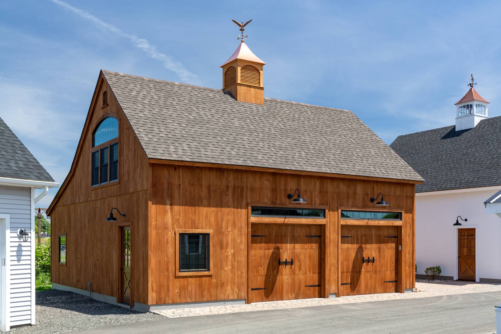 NEW! Updated 32' x 32' Lenox Carriage Barn on Display | The Barn Yard