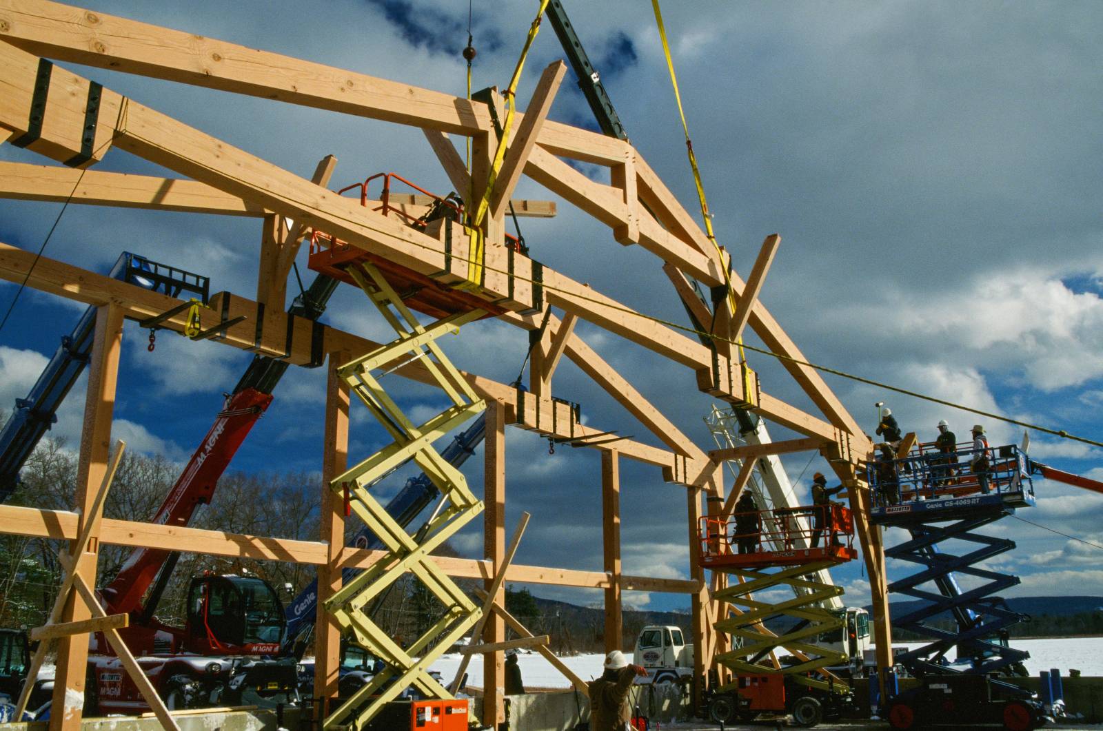 Timber Framing the Airplane Hangar: Part One | The Barn Yard