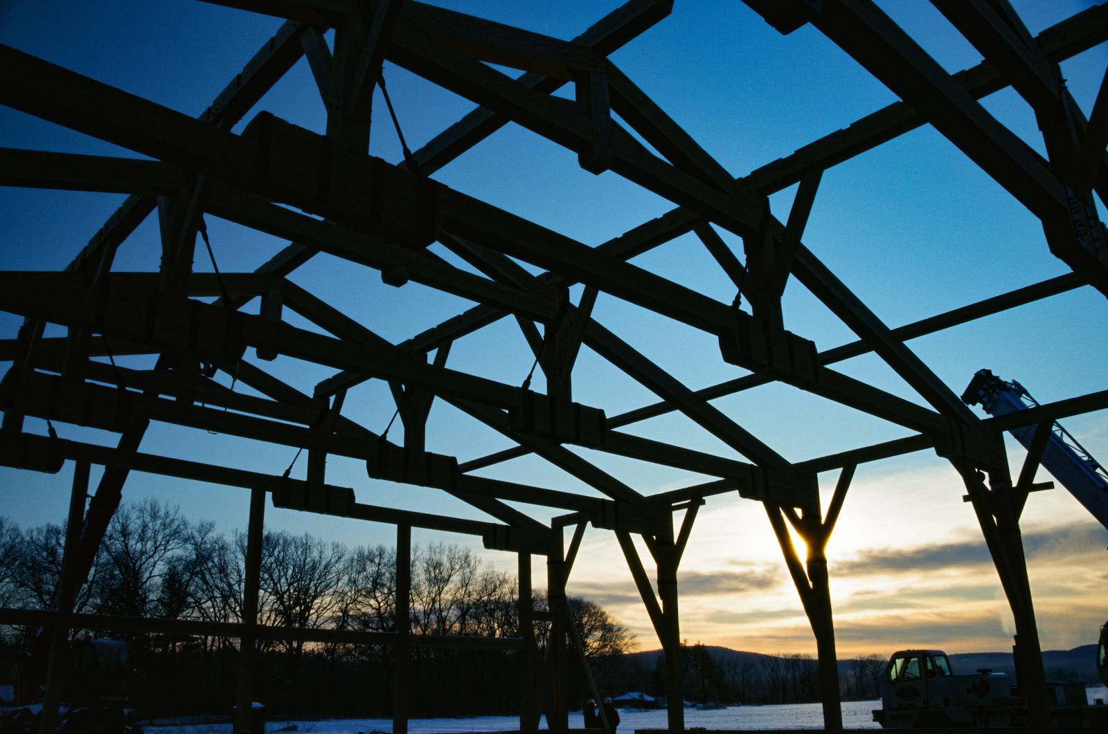 Timber Framing the Airplane Hangar: Part One | The Barn Yard
