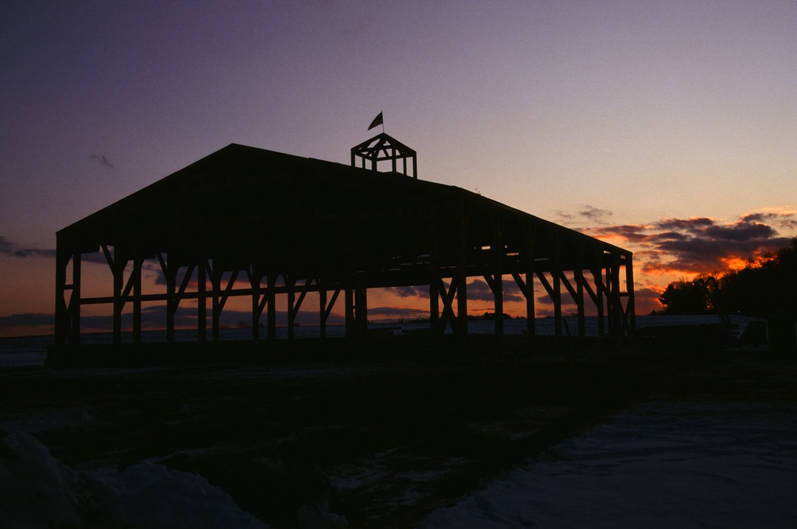 Timber Framing the Airplane Hangar: Part Two | The Barn Yard