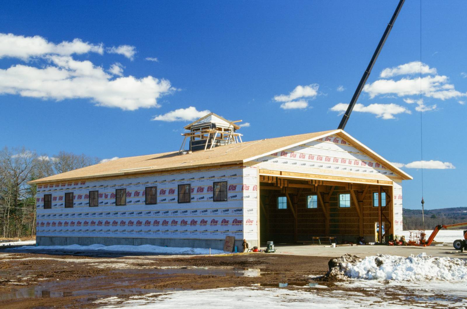 Timber Framing the Airplane Hangar: Part Two | The Barn Yard