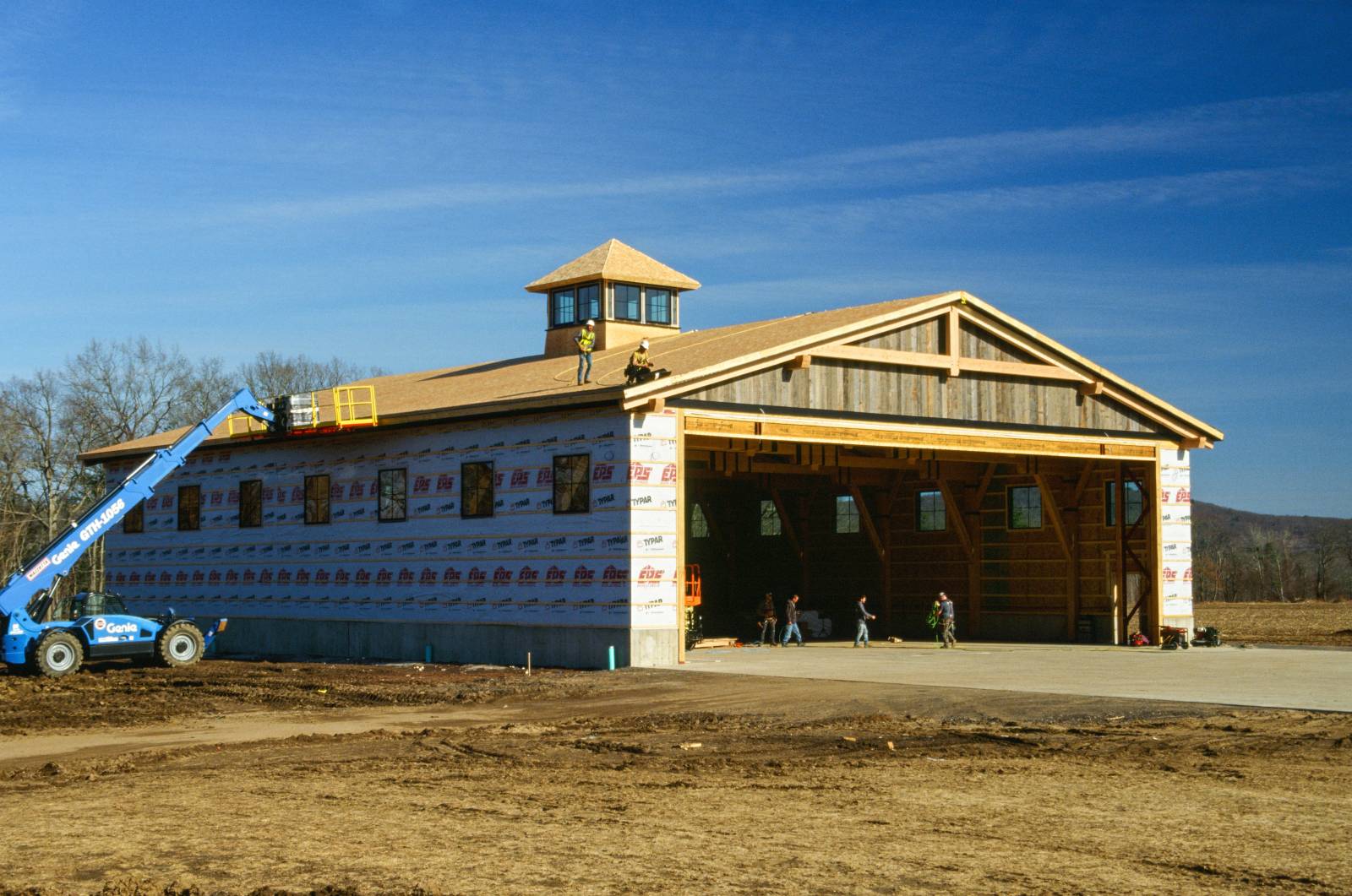 Timber Framing the Airplane Hangar: Part Two | The Barn Yard