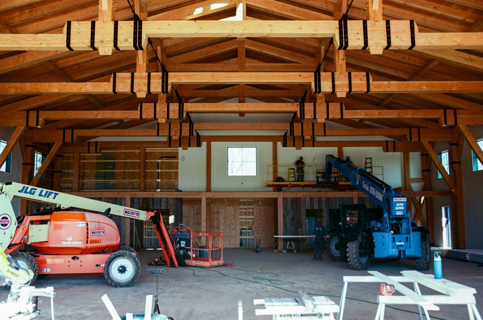 Timber Framing the Airplane Hangar: Part Two | The Barn Yard