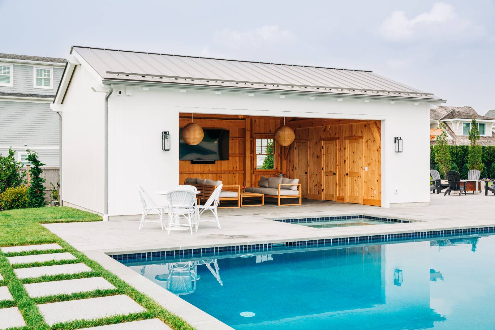 “Ocean Club” Montauk Pool House | The Barn Yard