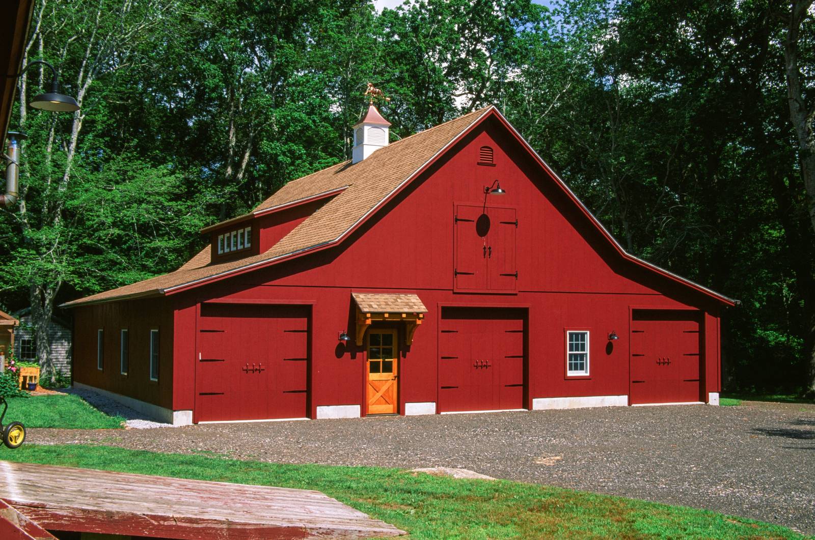 A Classic Red New England Carriage Barn | The Barn Yard
