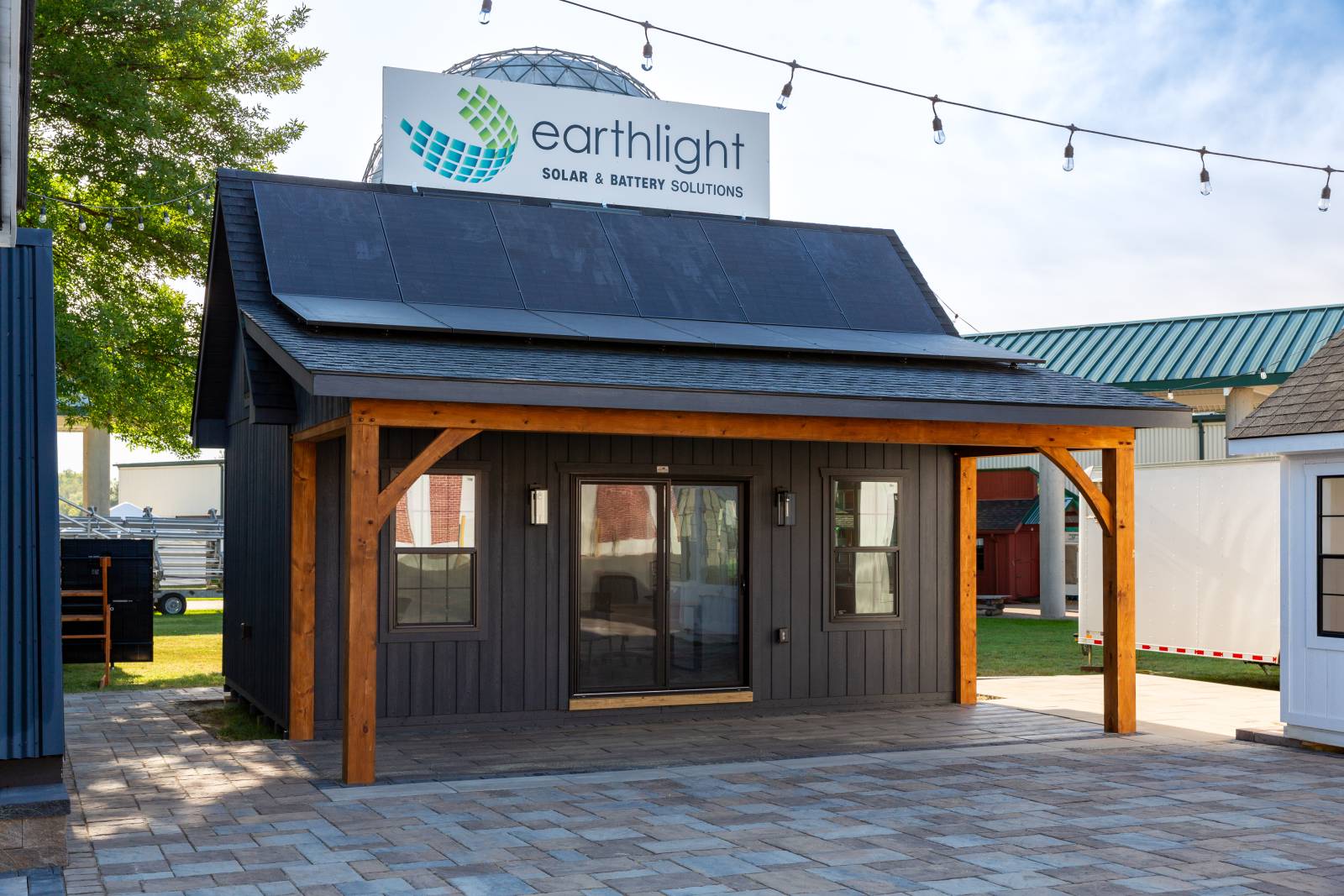 Off-Grid Cabin & A-Frame Cabin at The Big E | The Barn Yard